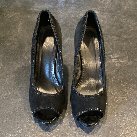 D Bigioni | Shoes | Women D Bigioni Black Rhinestone Red Sole Stiletto ...